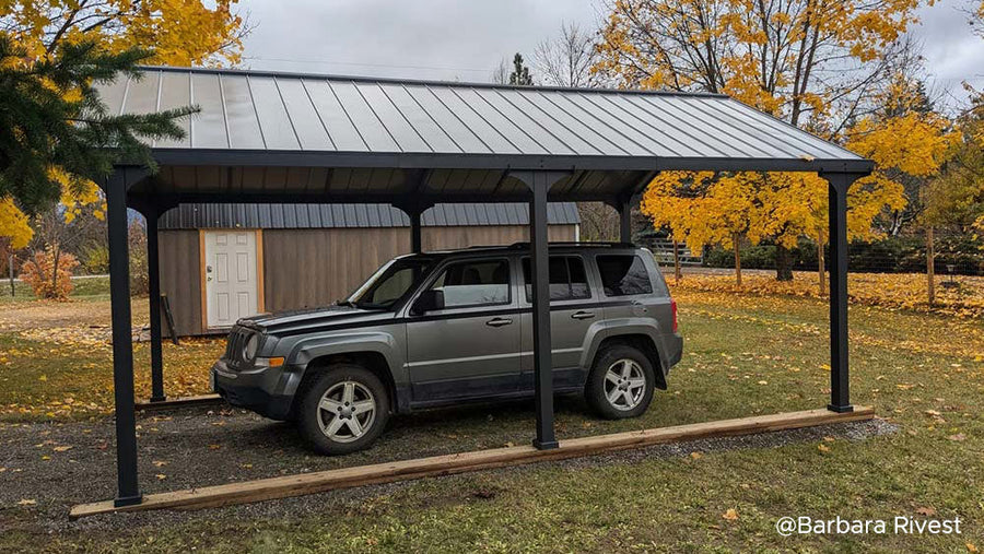 Carport vs Garage: What’s the Real Difference? - SUNJOY Canada