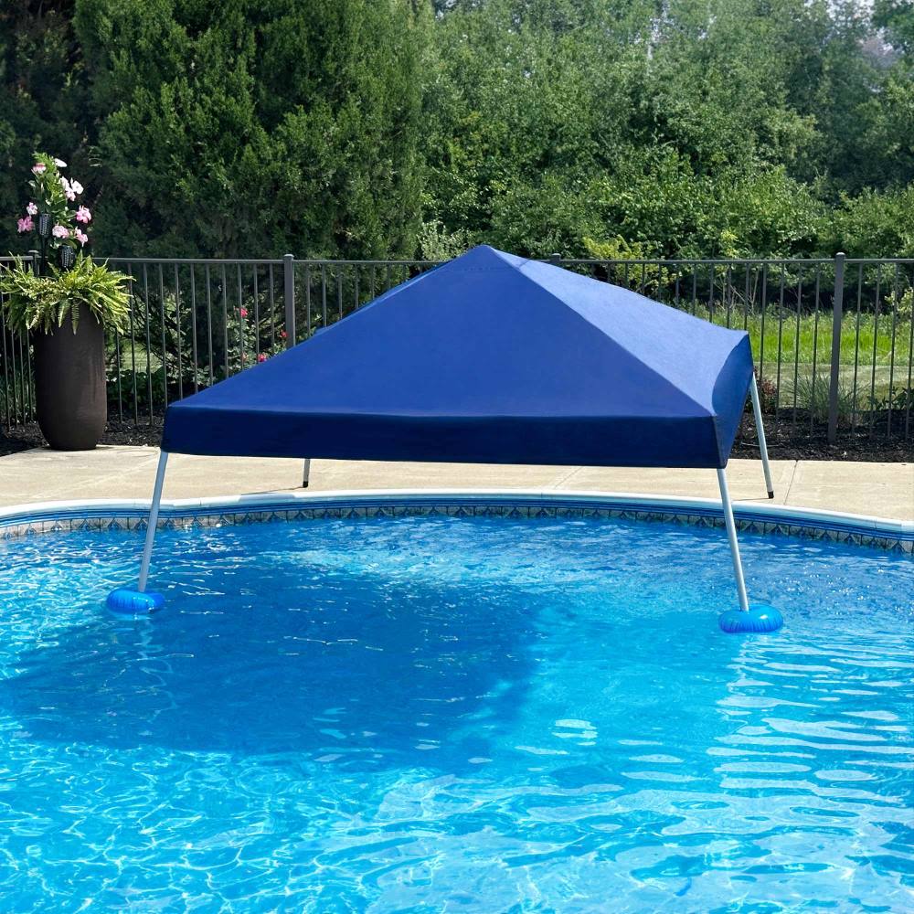 10x10 Gazebo Floating Pool Canopy for Instant Shade - SUNJOY Canada